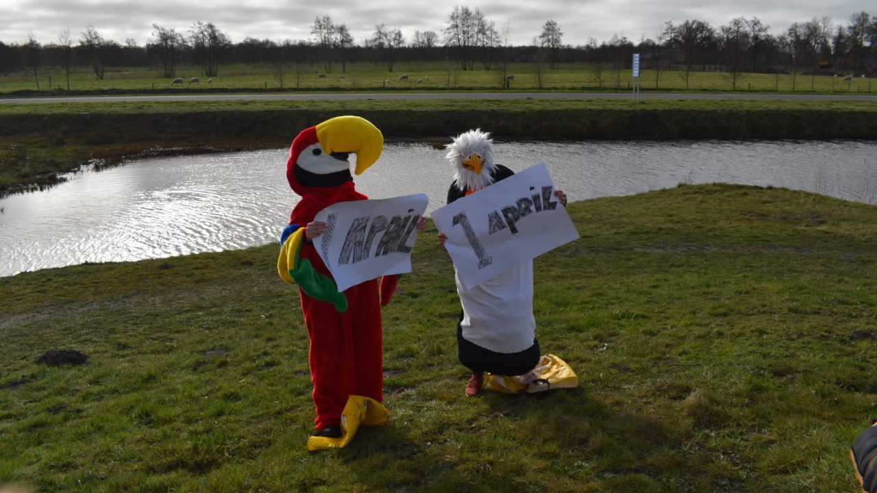 Het zou waar kunnen zijn, maar dit zijn de 1 april grappen in de regio ...