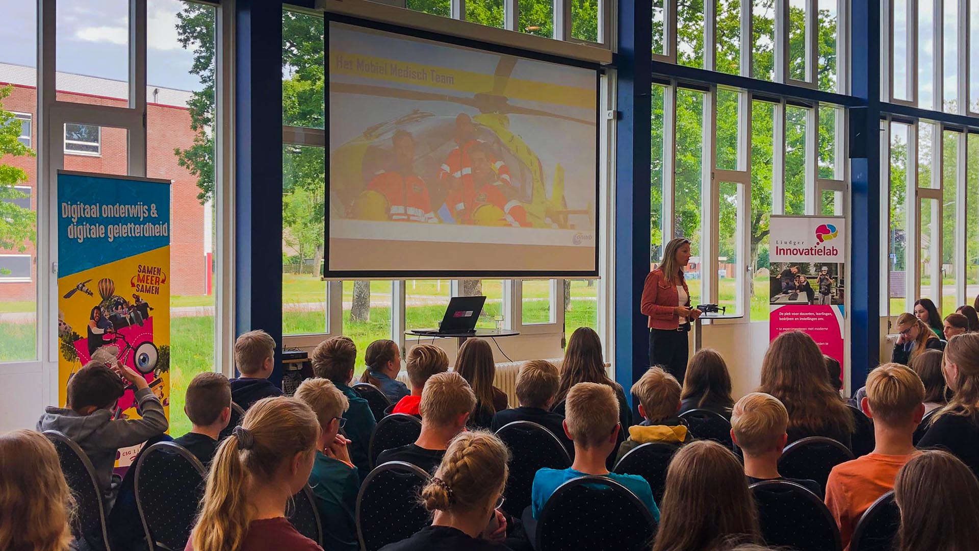 CSG Liudger Drone Event 2022 - RTV NOF Nieuws