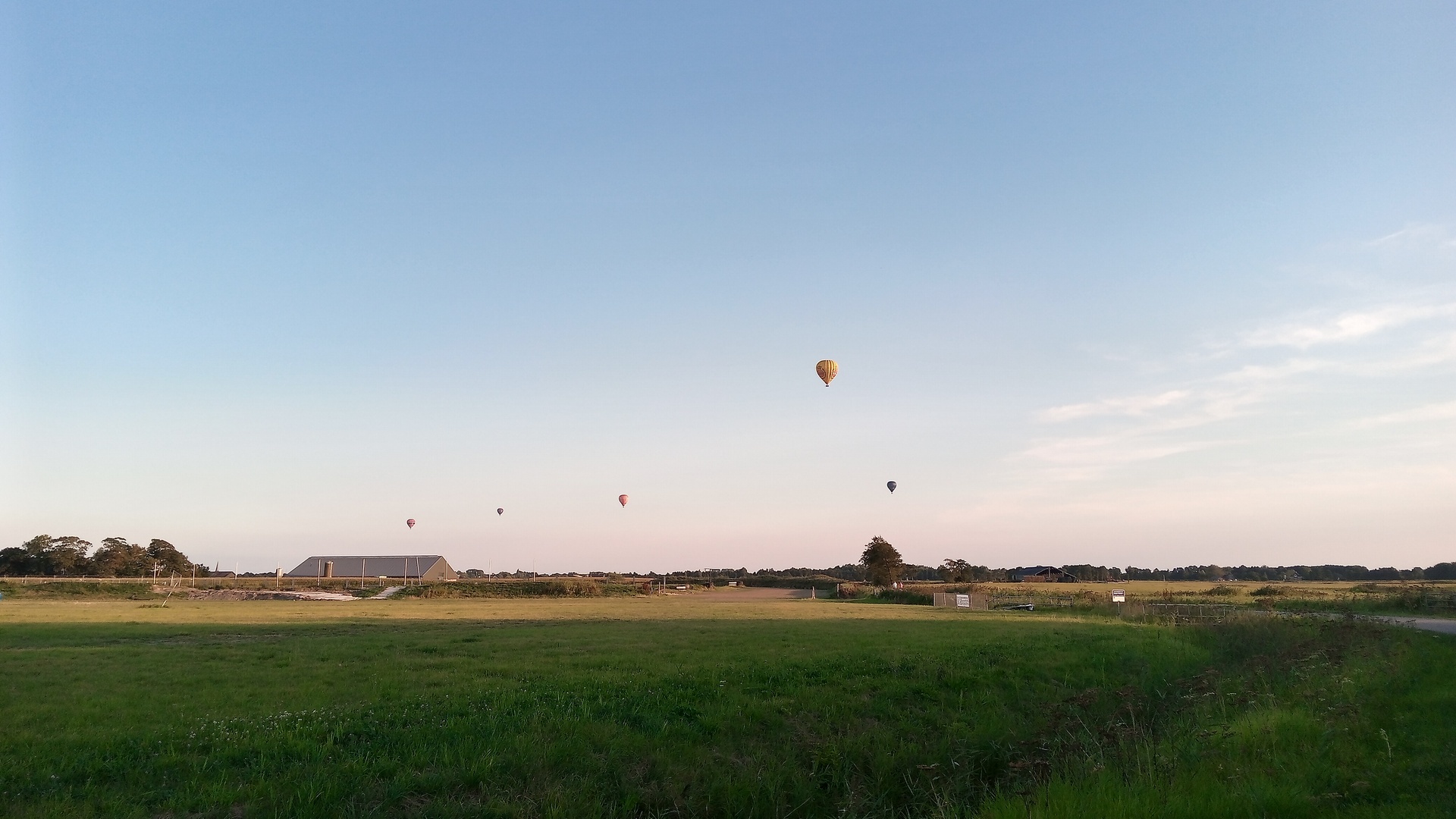Vijf luchtballonnen bij Buitenpost - RTV NOF Nieuws