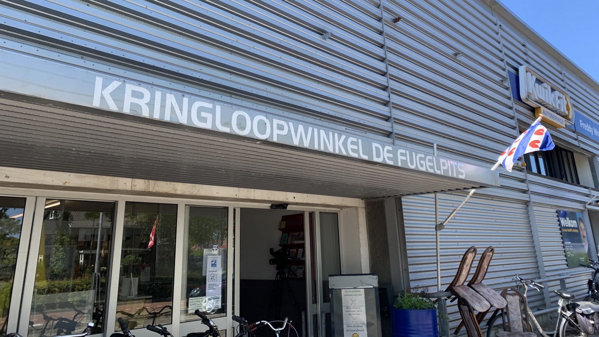 Open dag bij Kringloopwinkel De Fûgelpits - RTV NOF Nieuws
