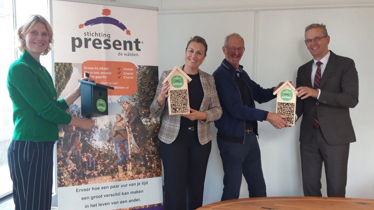 Stichting Present “De Wâlden” op bezoek bij College Tytsjerksteradiel ...