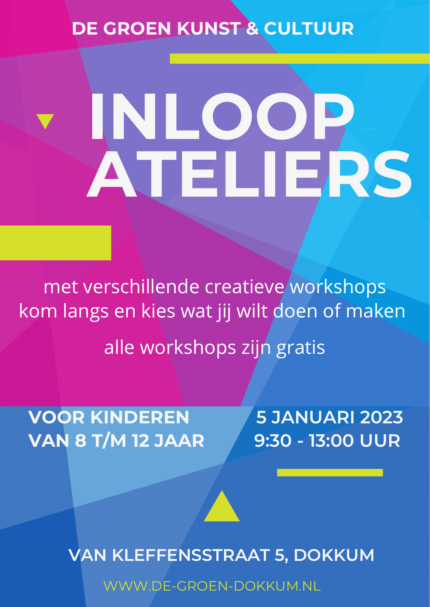 Inloop Ateliers in De Groen - RTV NOF