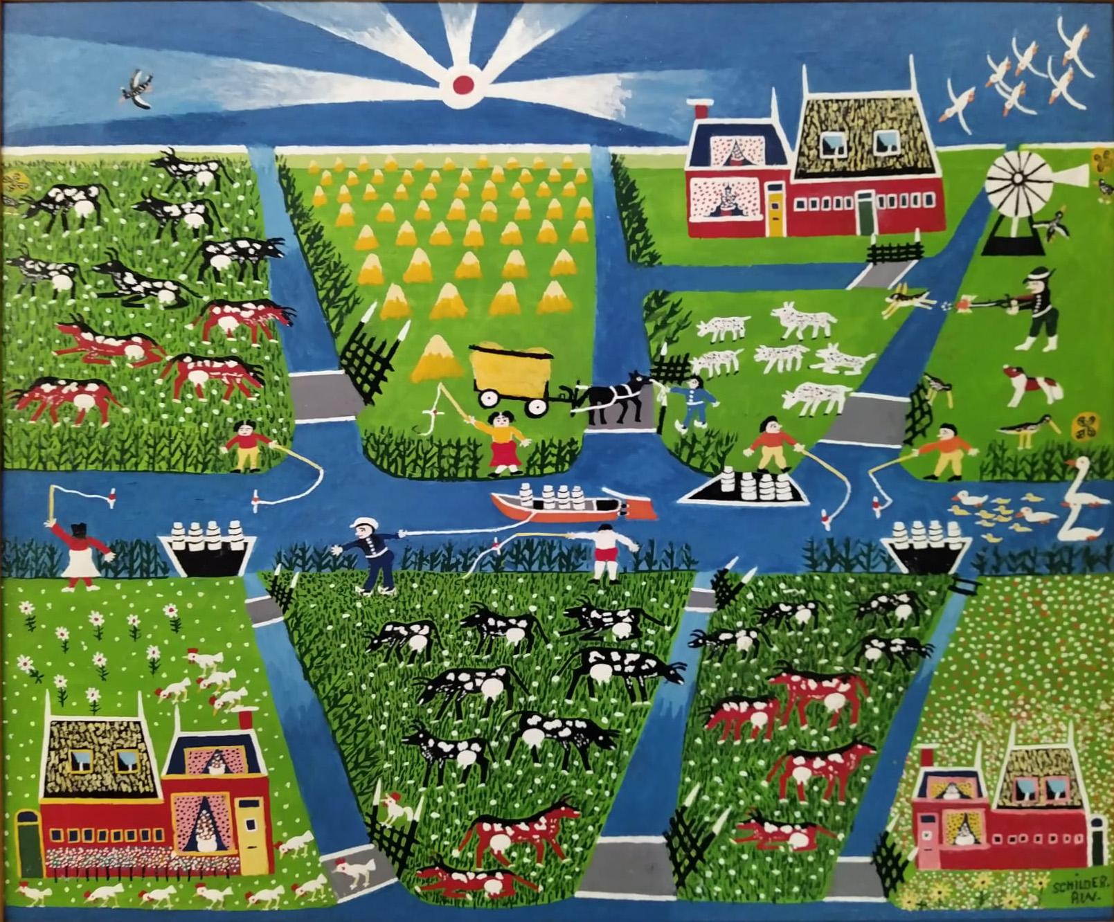 TE ZIEN IN… Aflevering 217: Burgum, Binnen-buitenwereld, schilder Ruurd ...