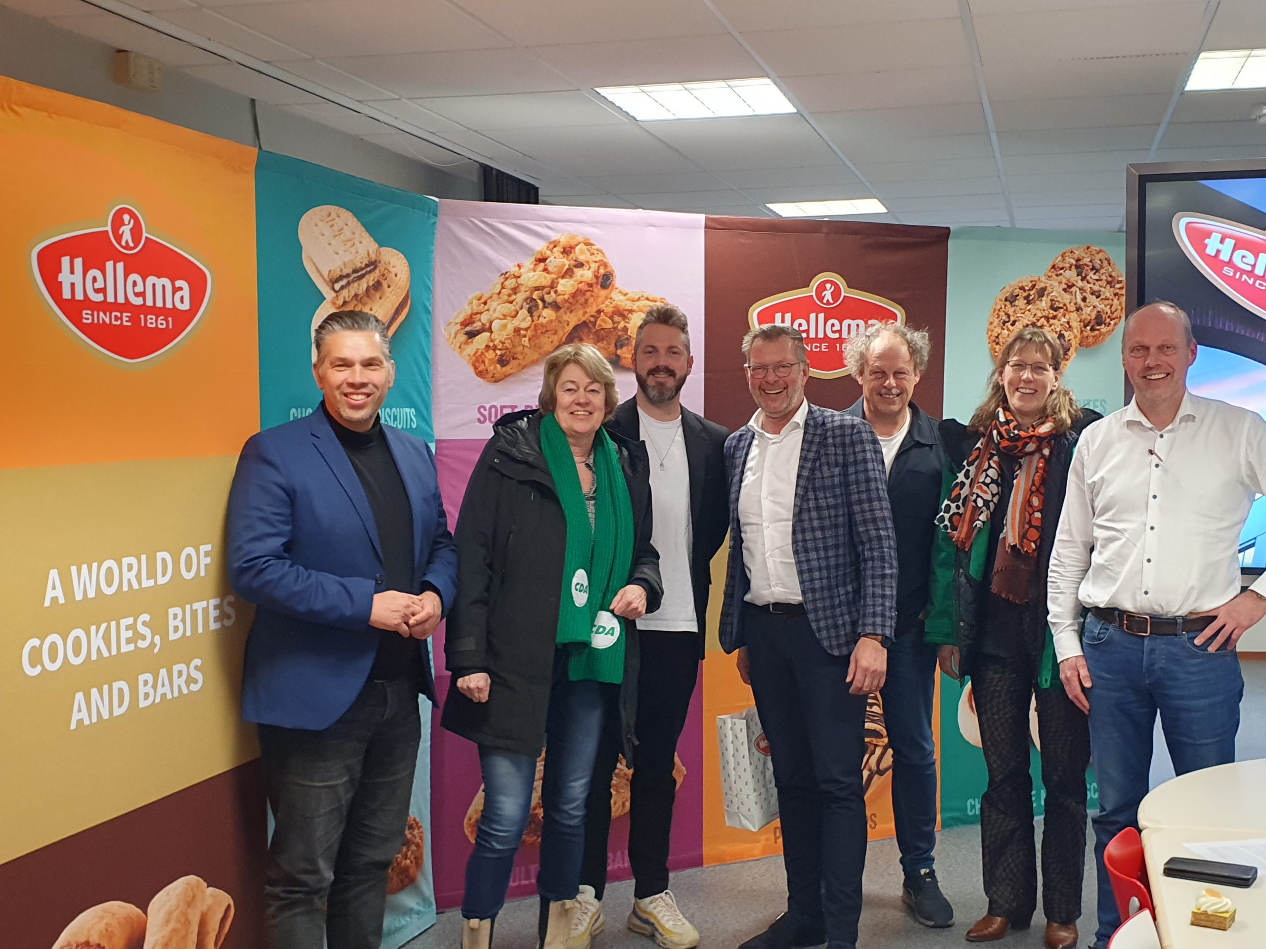 INGEZONDEN: CDA bezoekt Hellema in Hallum - RTV NOF Nieuws