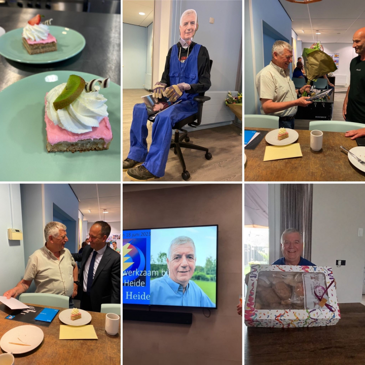 Wieger Rekker viert 50-jarig jubileum bij Van der Heide - RTV NOF Nieuws