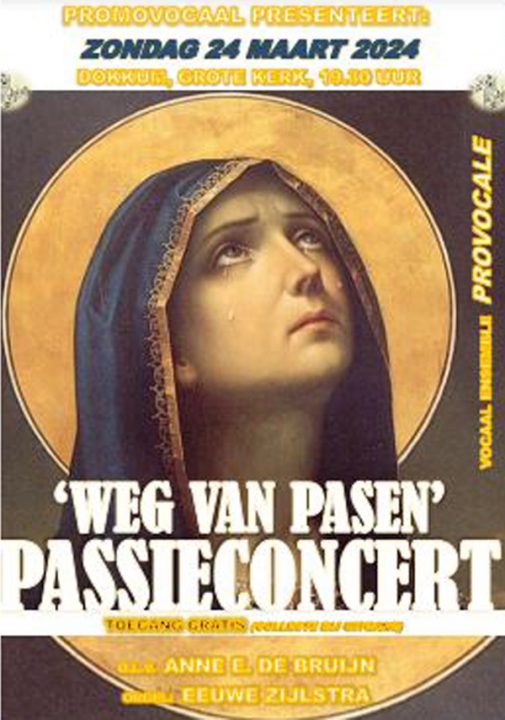 Passie Vesper Palmzondag in de Grote Kerk Dokkum - RTV NOF Nieuws